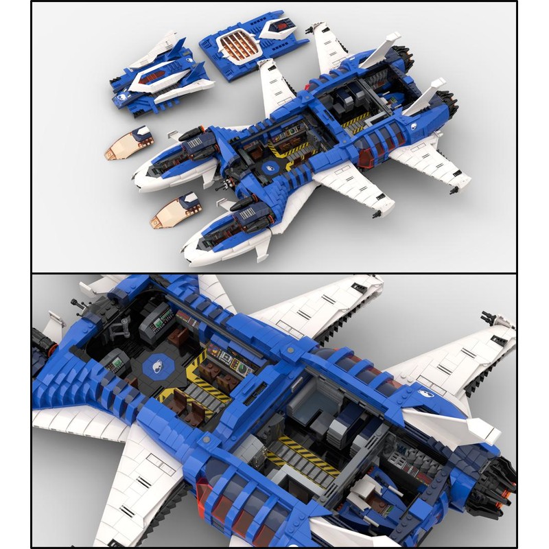 LEGO MOC UCS Deep Freeze Defender by MrJBuilds | Rebrickable - Build ...