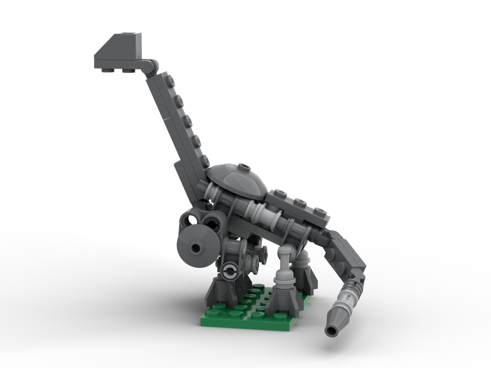 LEGO MOC Micro Robot Apatosaurus by CommanderFoxQ | Rebrickable - Build ...
