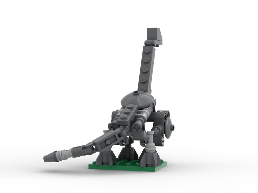 LEGO MOC Micro Robot Apatosaurus by CommanderFoxQ | Rebrickable - Build ...