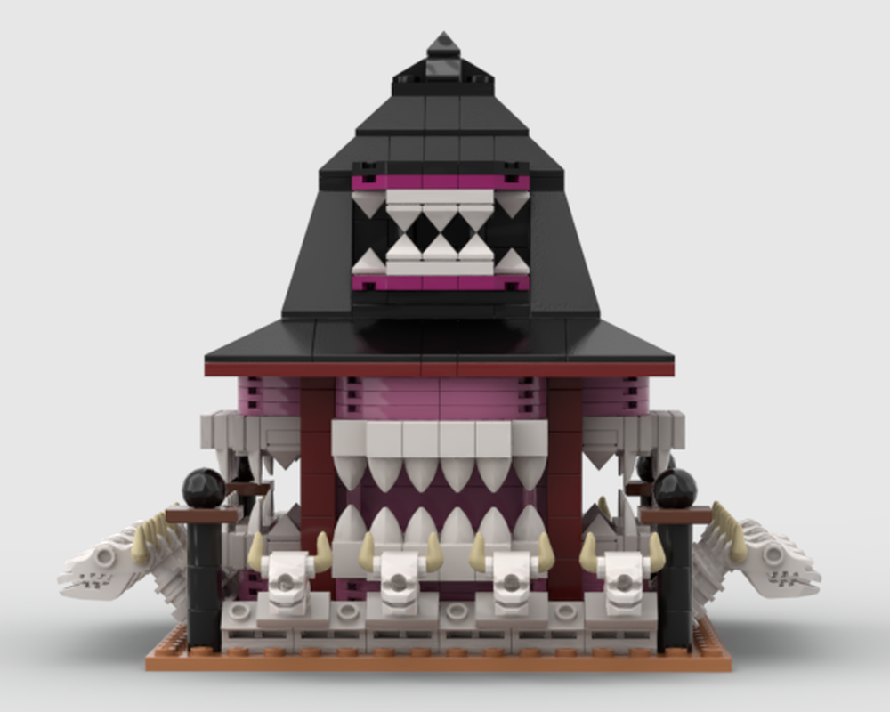 LEGO MOC Malevolent Shrine by Betathanblue | Rebrickable - Build with LEGO