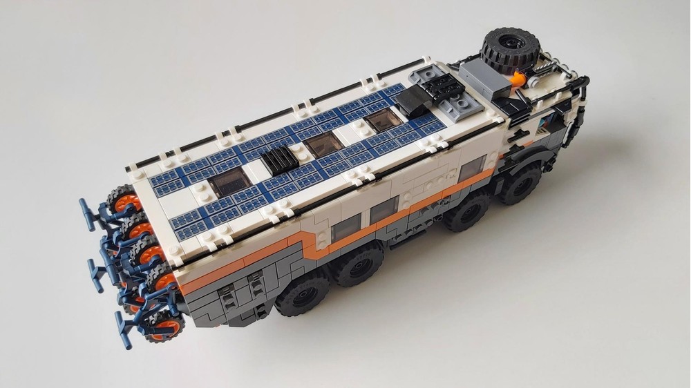 Lego Moc Mercedes Benz Arocs 8x8 Expedition By Prshadoko Rebrickable