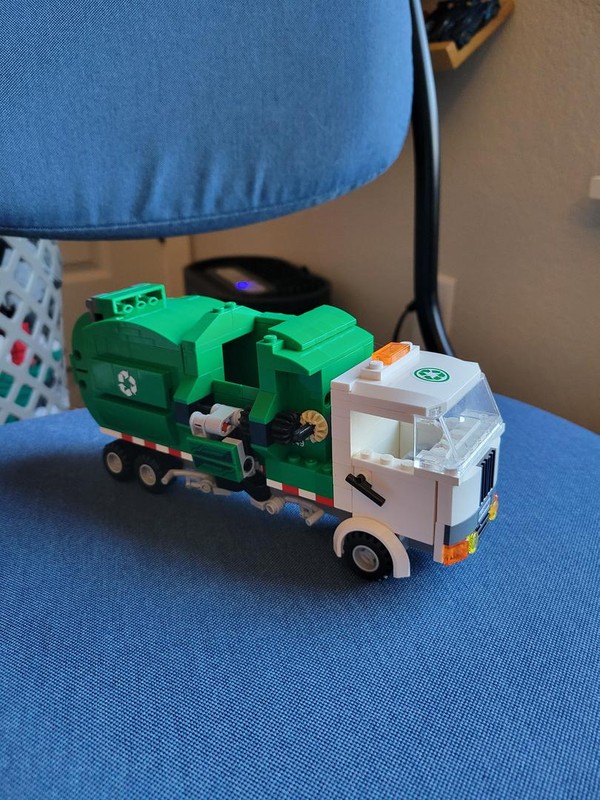 LEGO MOC ($1) garbage truck (working mechanisms) by Fighterjetfan15 ...