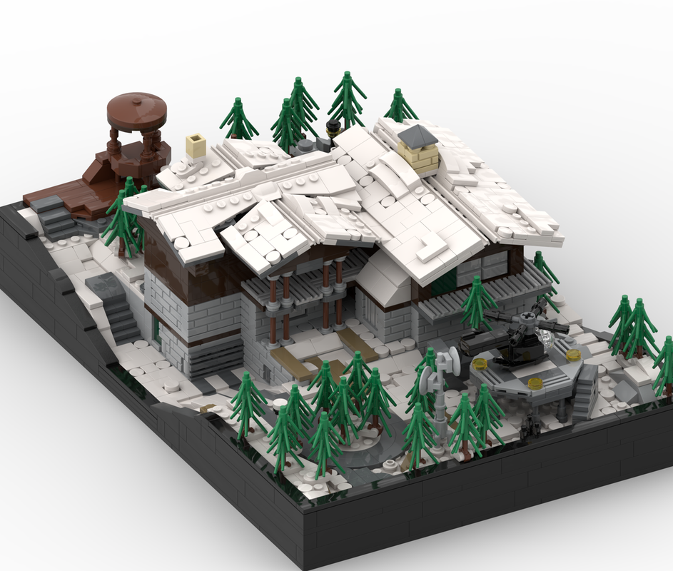 LEGO MOC Rainbow Six Siege Chalet by Zorios | Rebrickable - Build with LEGO