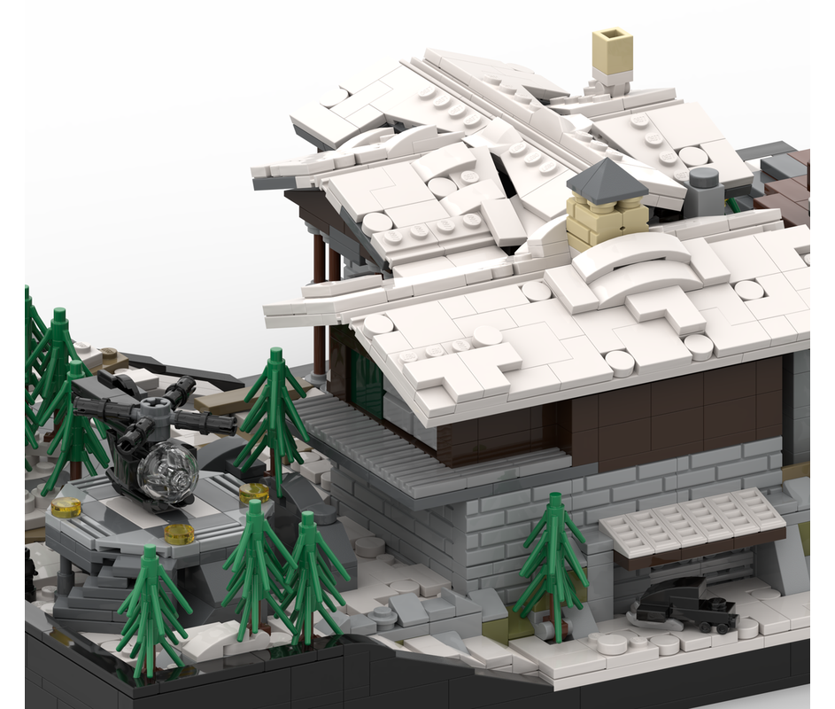 LEGO MOC Rainbow Six Siege Chalet by Zorios | Rebrickable - Build with LEGO