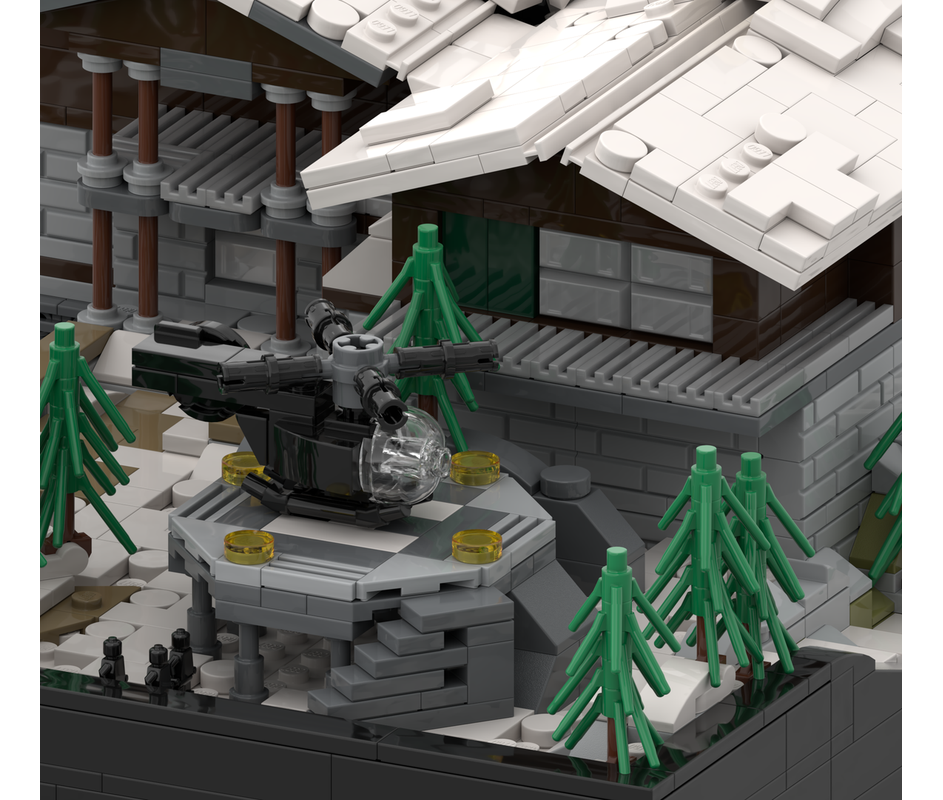 LEGO MOC Rainbow Six Siege Chalet by Zorios | Rebrickable - Build with LEGO