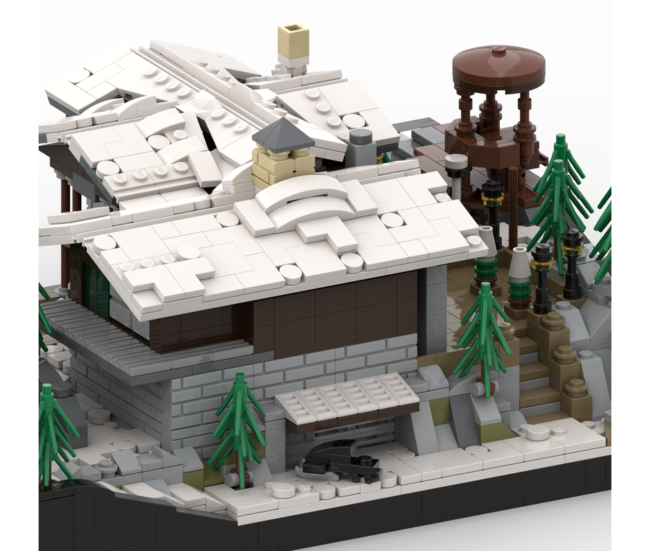 LEGO MOC Rainbow Six Siege Chalet by Zorios | Rebrickable - Build with LEGO