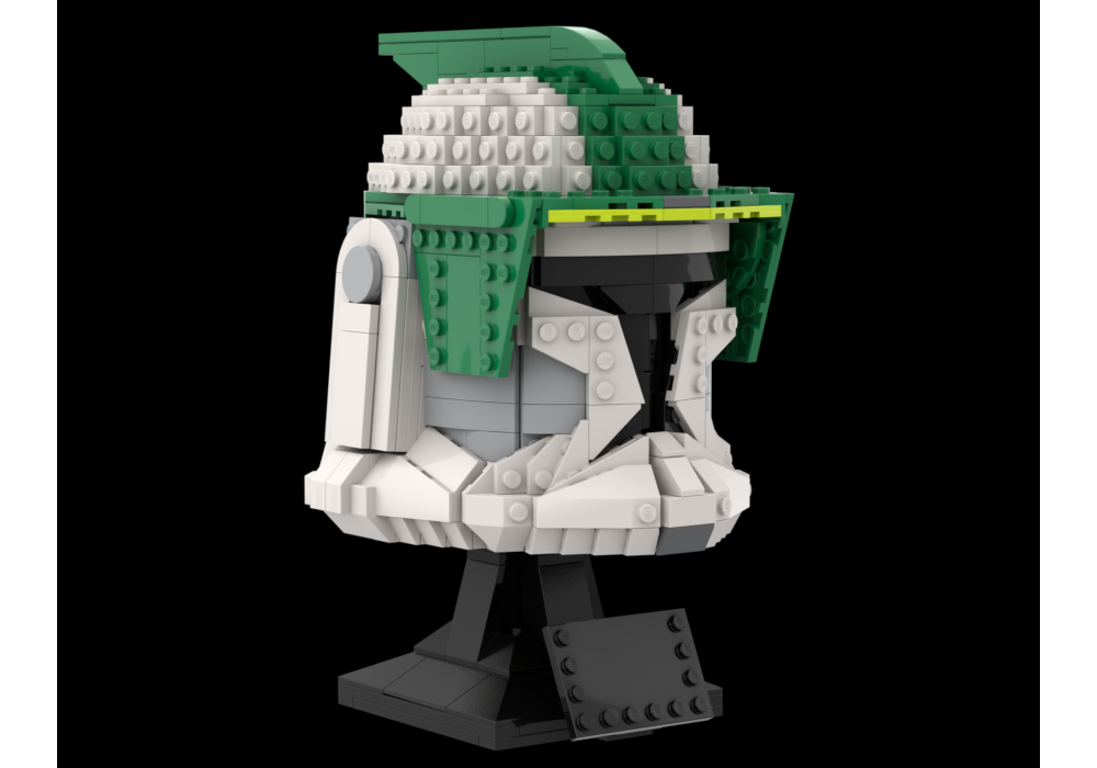 LEGO MOC Captain Lock P1 Helmet by OrchardBuilds | Rebrickable - Build ...