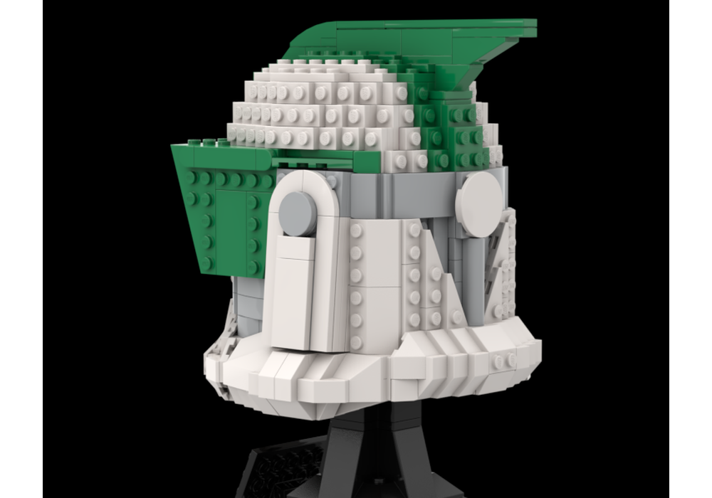 LEGO MOC Captain Lock P1 Helmet by OrchardBuilds | Rebrickable - Build ...