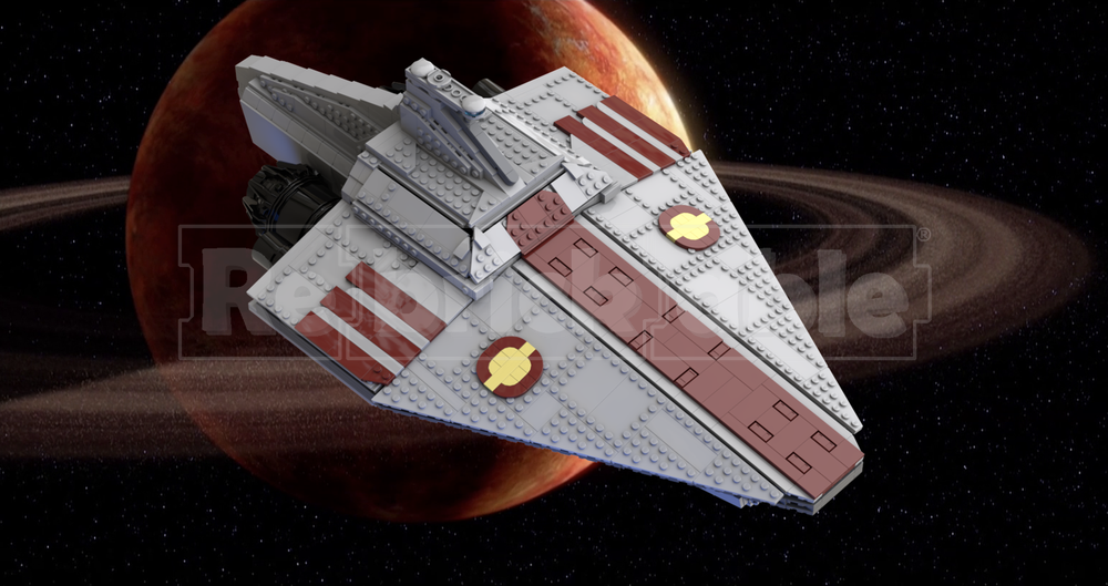 LEGO MOC UCS Acclamator starship by raguidel | Rebrickable - Build with ...