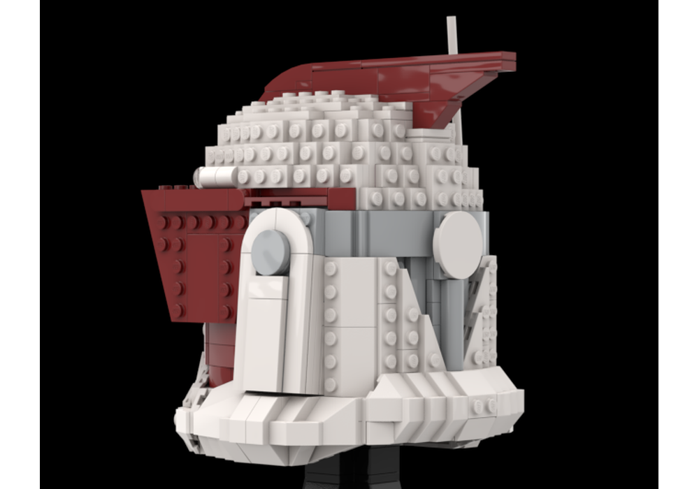 Lego Moc Commander Fox P1 Helmet By Orchardbuilds Rebrickable Build