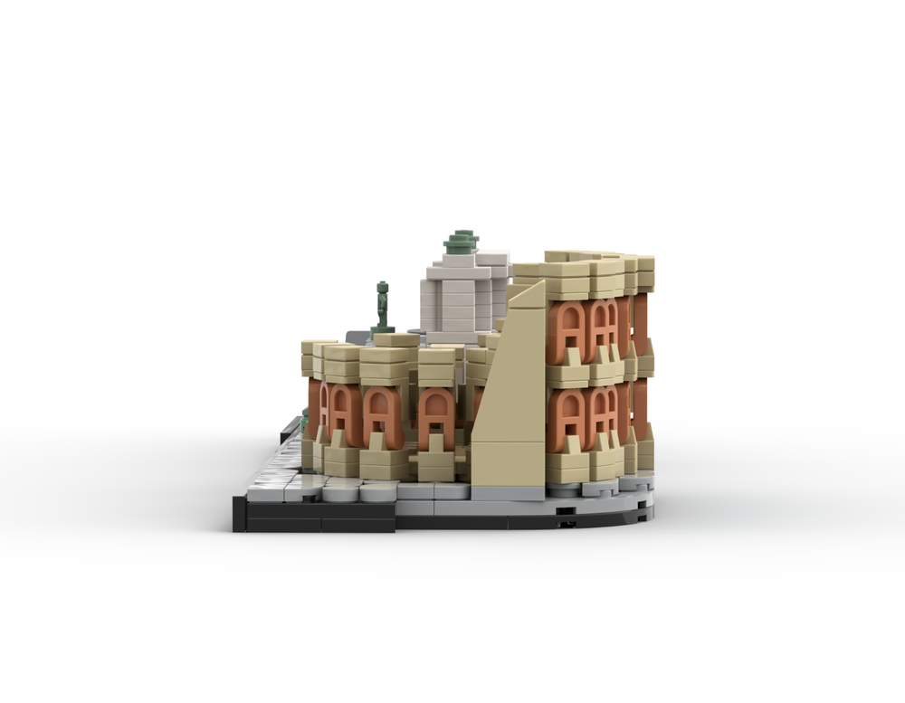Lego Moc Rome Skyline By Skylinebricks Rebrickable Build With Lego