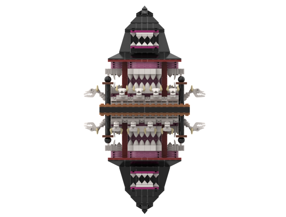 LEGO MOC Malevolent Shrine (full) by Betathanblue | Rebrickable - Build ...