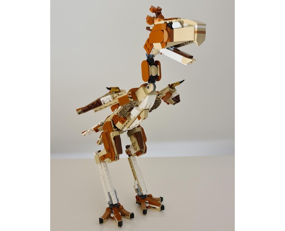 LEGO MOC Phorusrhacos longissimus + Flamingo Display Creator by ...