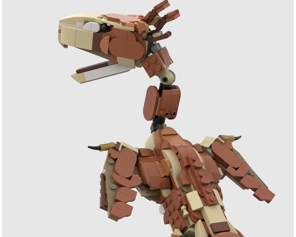 LEGO MOC Phorusrhacos longissimus + Flamingo Display Creator by ...