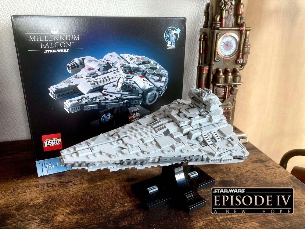 LEGO MOC-194043 Imperial StarDestroyer Midi Scale by CreationCaravan ...