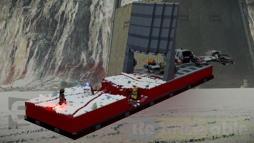 LEGO MOC Battle on Crait by ETBYbrickz | Rebrickable - Build with LEGO