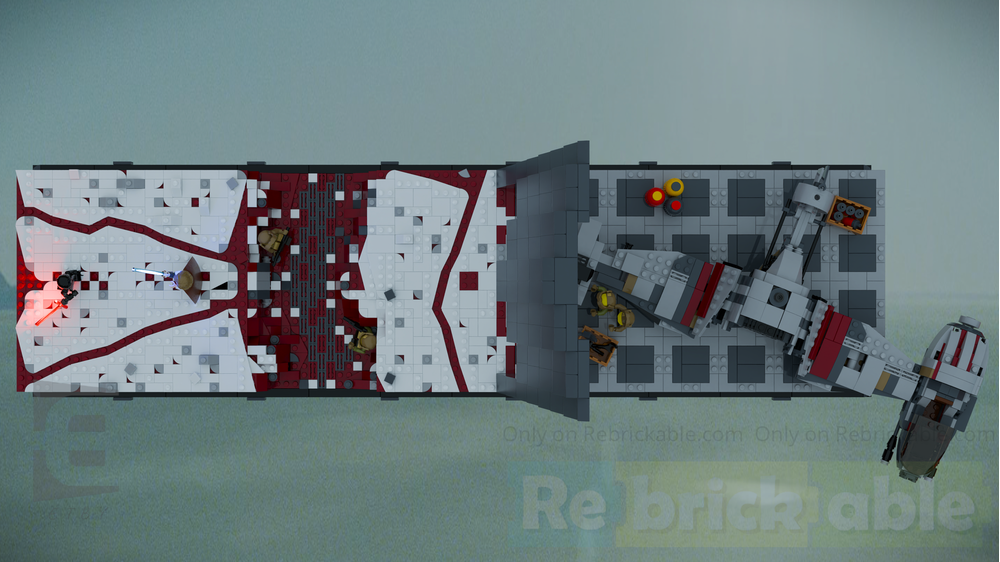 LEGO MOC Battle on Crait by ETBYbrickz | Rebrickable - Build with LEGO