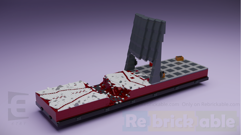 LEGO MOC-194046 Battle on Crait by ETBYbrickz | Rebrickable - Build ...
