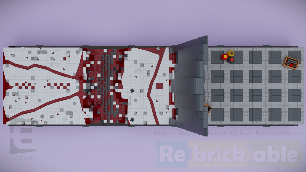 LEGO MOC Battle on Crait by ETBYbrickz | Rebrickable - Build with LEGO