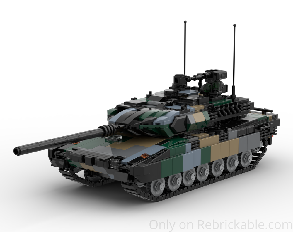 LEGO MOC Leopard 2A7 (HU) by DipsyM88 | Rebrickable - Build with LEGO