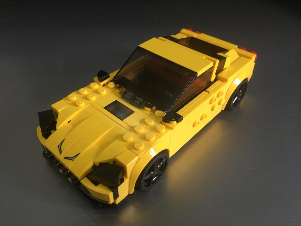 LEGO MOC Chevrolet Corvette C6 by SILLERT09 | Rebrickable - Build with LEGO