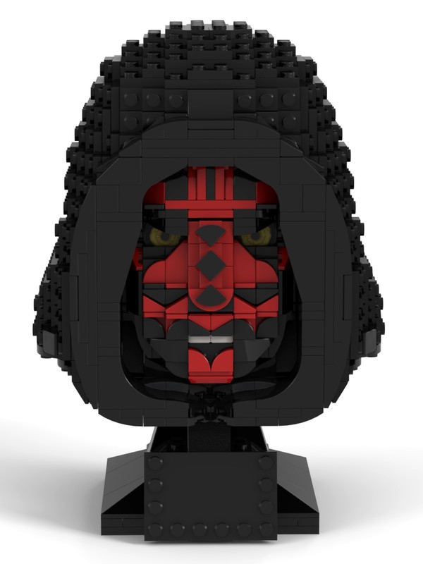 LEGO MOC Darth Maul Head (Helmet Collection Style) by Albo.Lego ...