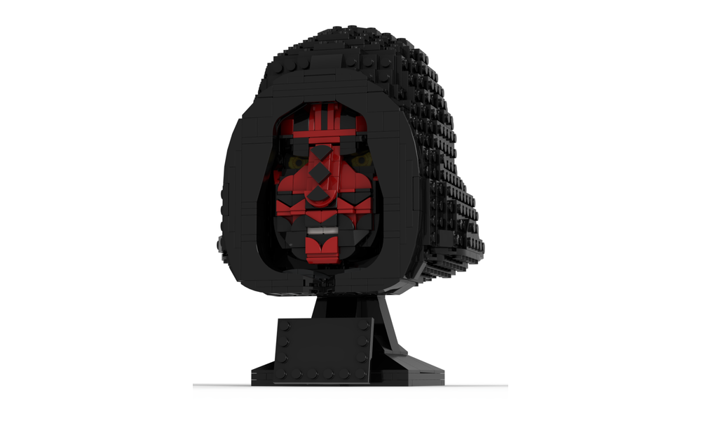 LEGO MOC Darth Maul Head (Helmet Collection Style) by Albo.Lego ...