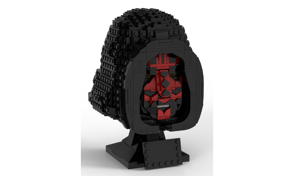 LEGO MOC Darth Maul Head (Helmet Collection Style) by Albo.Lego ...