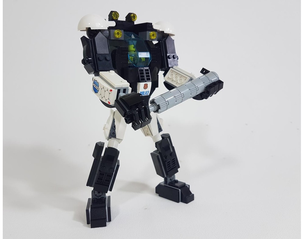 LEGO MOC Police Mech: Riot Control Robot by Parzival2045 | Rebrickable ...