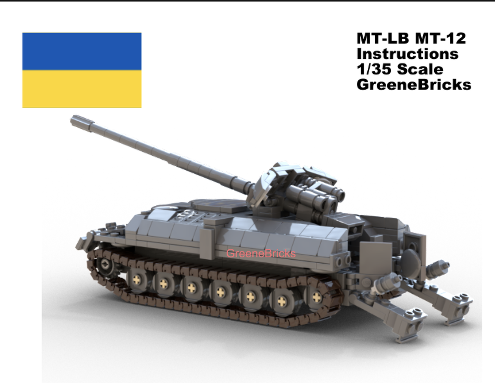 LEGO MOC MT-LB MT-12 "Rapira" by GreeneBricks | Rebrickable - Build ...