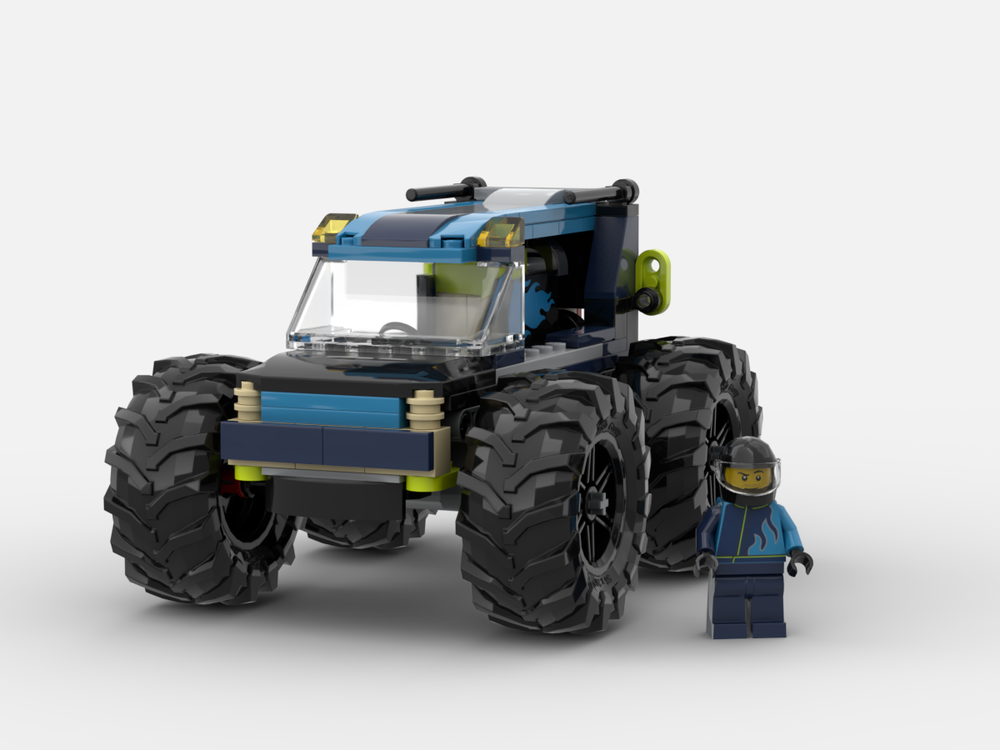 LEGO MOC 60402 Monster Truck by BrickBash | Rebrickable - Build with LEGO