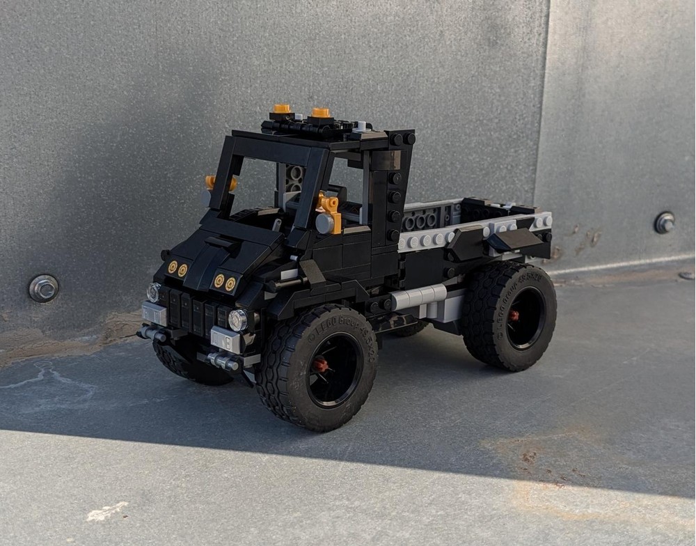Lego Moc 76239 Unimog By Kirvet Rebrickable Build With Lego