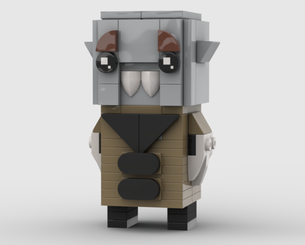 LEGO MOC Count Orlok (Nosferatu) w/ Eyebrows by witty.sam87 | Rebrickable - Build with LEGO