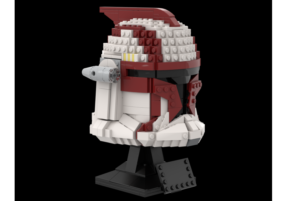 Lego Moc Commander Fil P1 Helmet By Orchardbuilds Rebrickable Build