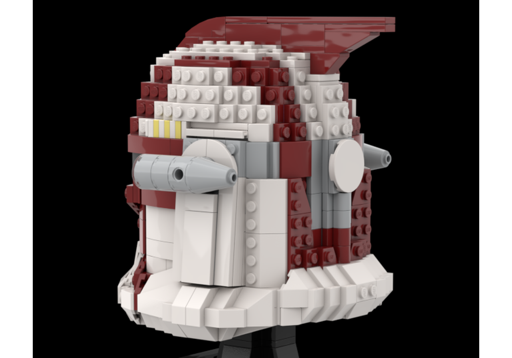 Lego Moc Commander Fil P1 Helmet By Orchardbuilds Rebrickable Build