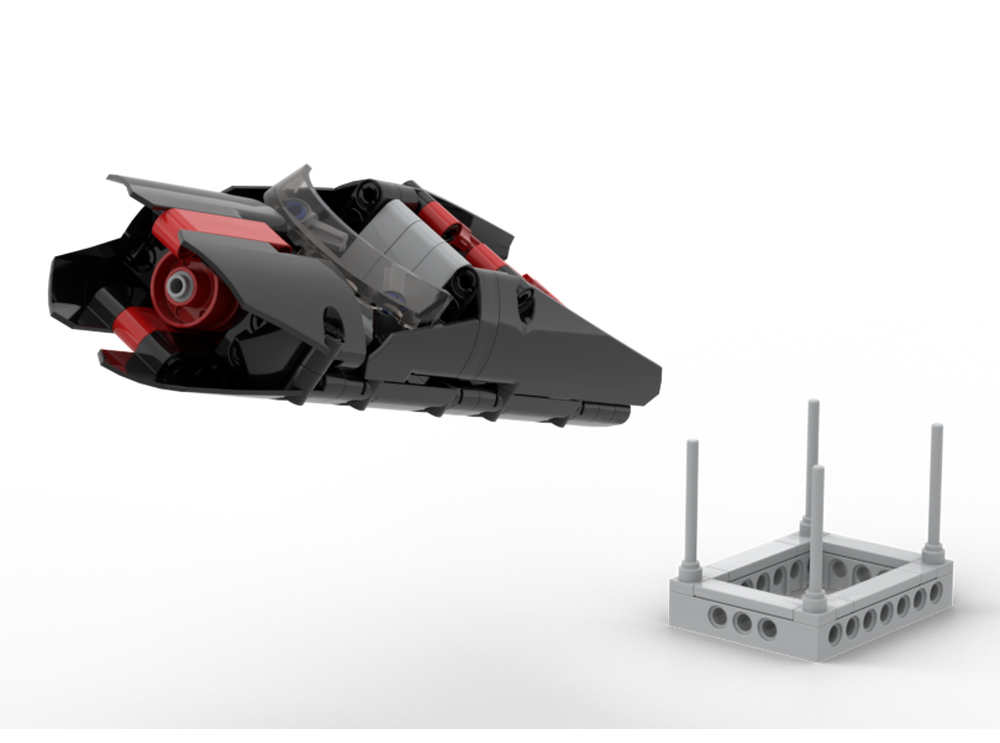 Lego Moc Flying Car By Viernes Rebrickable Build With Lego