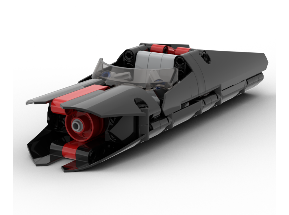 Lego Moc Flying Car By Viernes Rebrickable Build With Lego