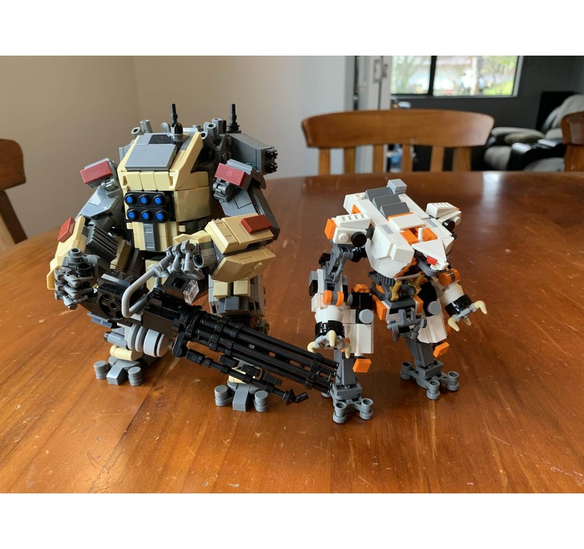LEGO MOC Reaper from Titanfall 2 by Computer_073 | Rebrickable - Build with LEGO