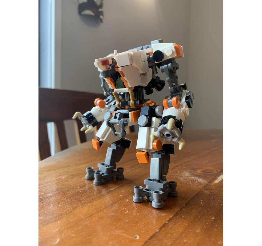 LEGO MOC Reaper from Titanfall 2 by Computer_073 | Rebrickable - Build ...