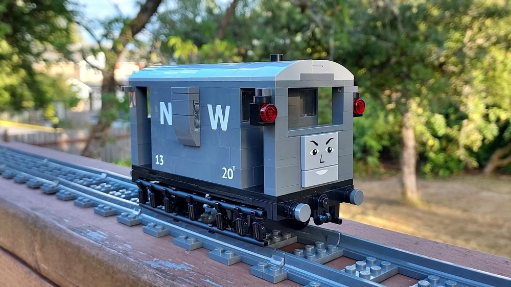 LEGO MOC Spiteful Brake Van by WoodenToby | Rebrickable - Build with LEGO