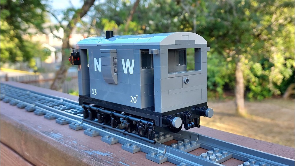LEGO MOC Spiteful Brake Van by WoodenToby | Rebrickable - Build with LEGO