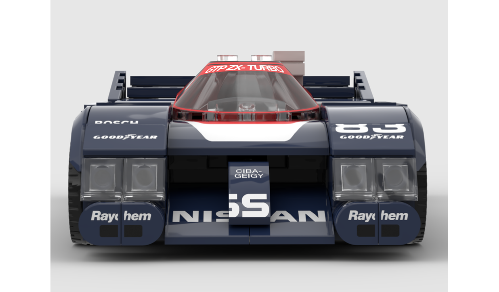 LEGO MOC 1989 Nissan GTP-ZX Turbo by Ryno917 | Rebrickable - Build with ...