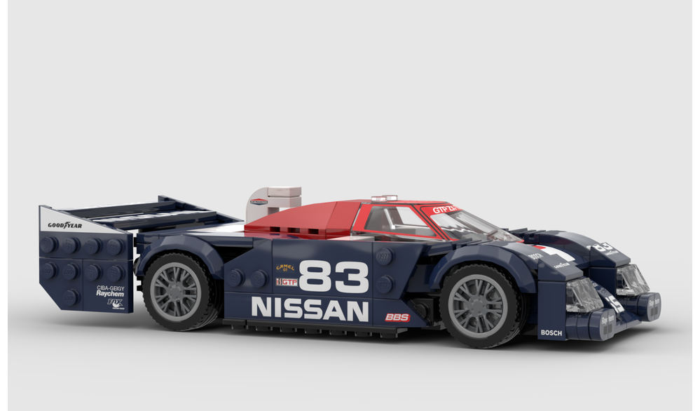 LEGO MOC 1989 Nissan GTP-ZX Turbo by Ryno917 | Rebrickable - Build with ...