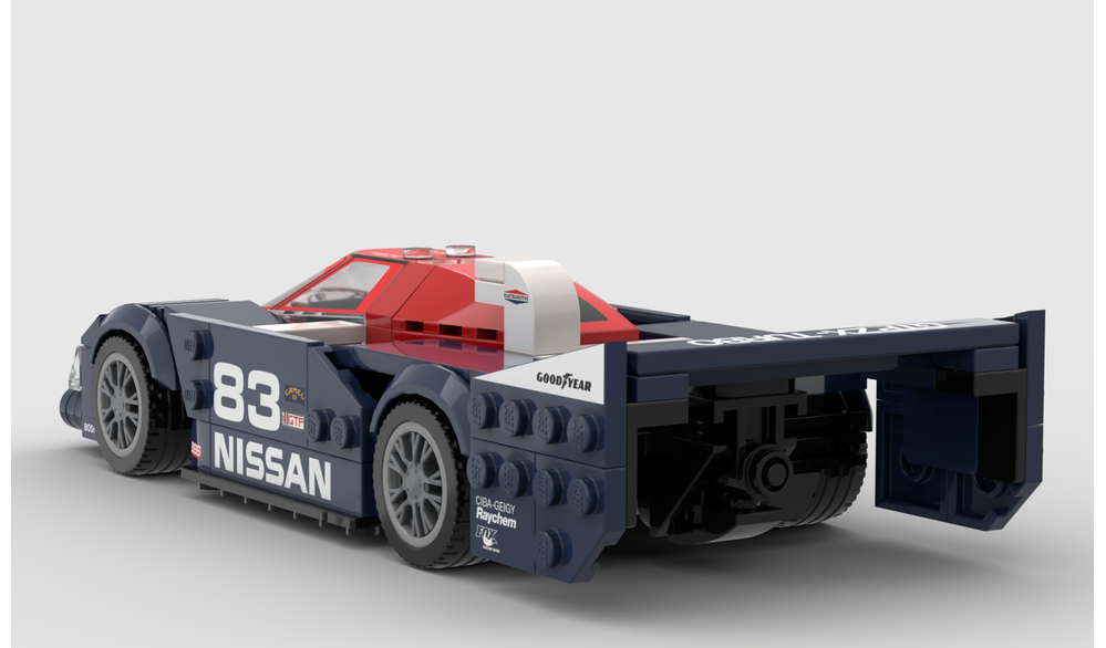 LEGO MOC 1989 Nissan GTP-ZX Turbo by Ryno917 | Rebrickable - Build with ...