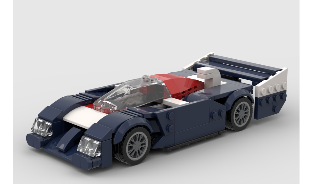 LEGO MOC 1989 Nissan GTP-ZX Turbo by Ryno917 | Rebrickable - Build with ...