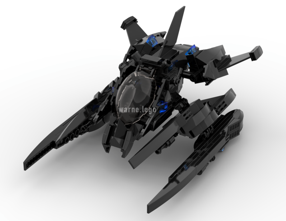 LEGO MOC Night Bat by Warne.lego | Rebrickable - Build with LEGO