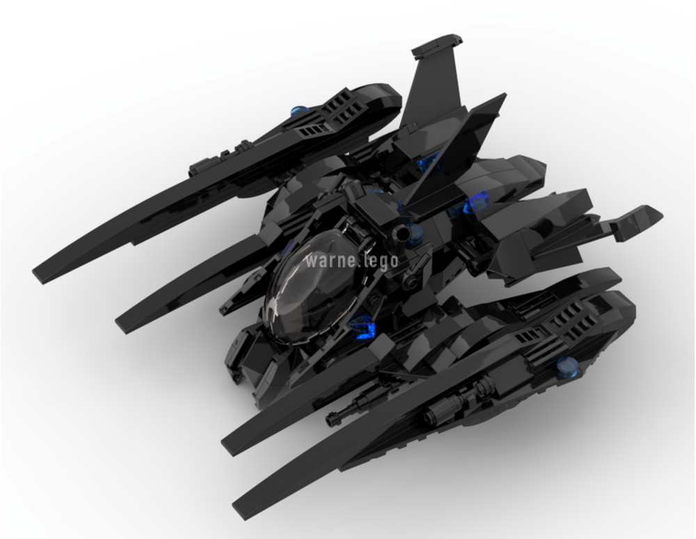 LEGO MOC Night Bat by Warne.lego | Rebrickable - Build with LEGO