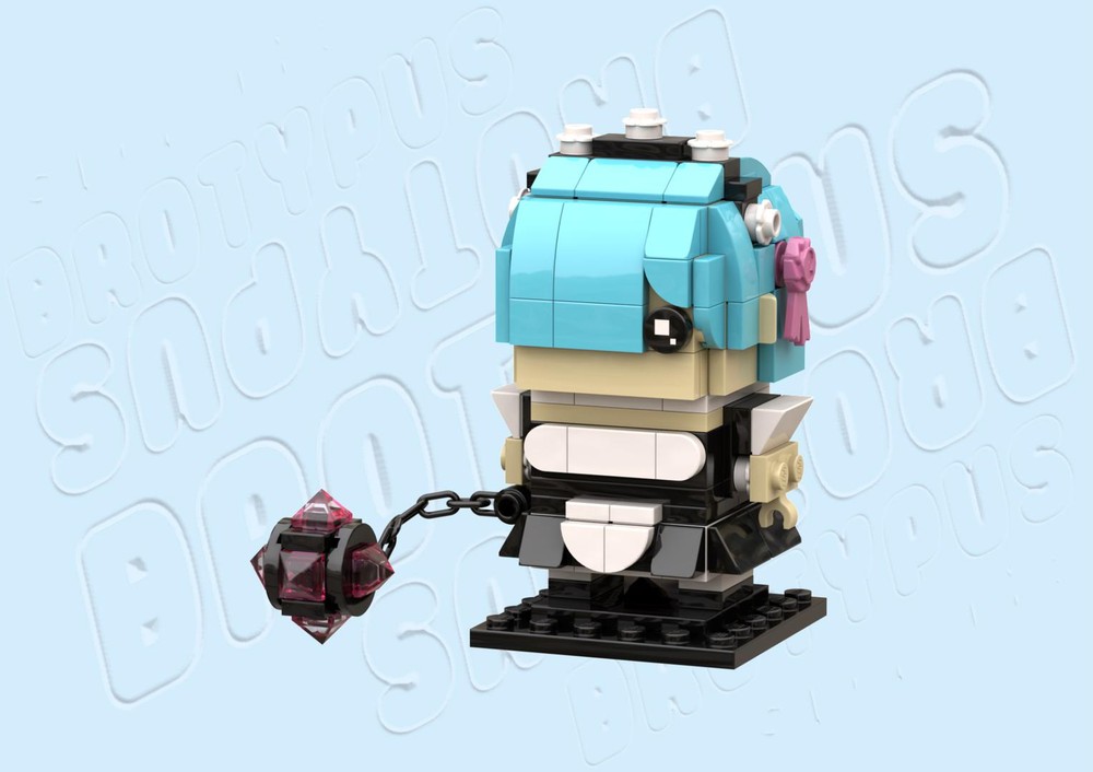 LEGO MOC Rem (Re:Zero) by Brotypus | Rebrickable - Build with LEGO