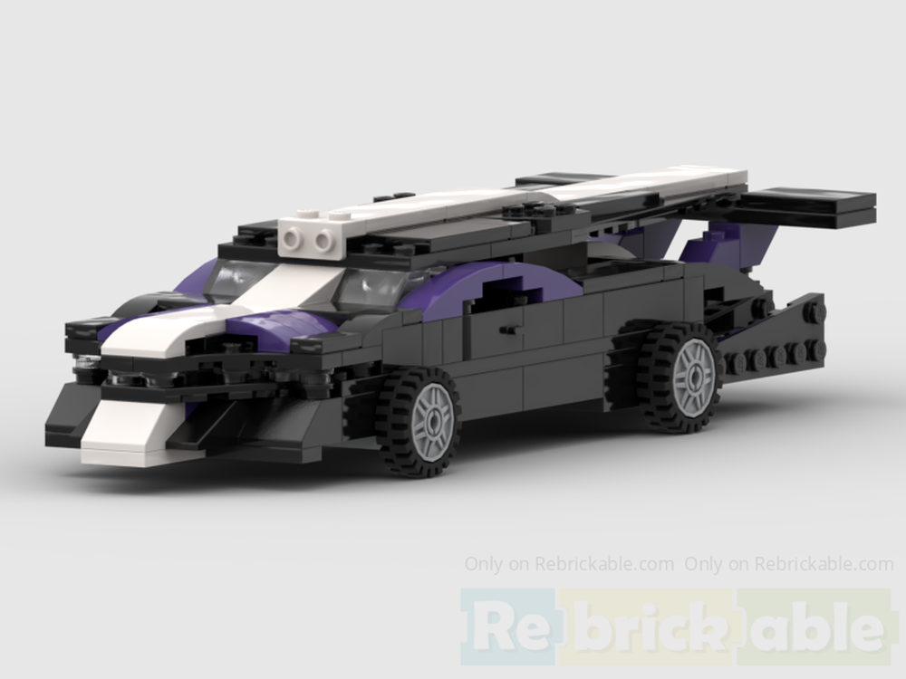 LEGO MOC Race car 2 by C.F.P.M. | Rebrickable - Build with LEGO