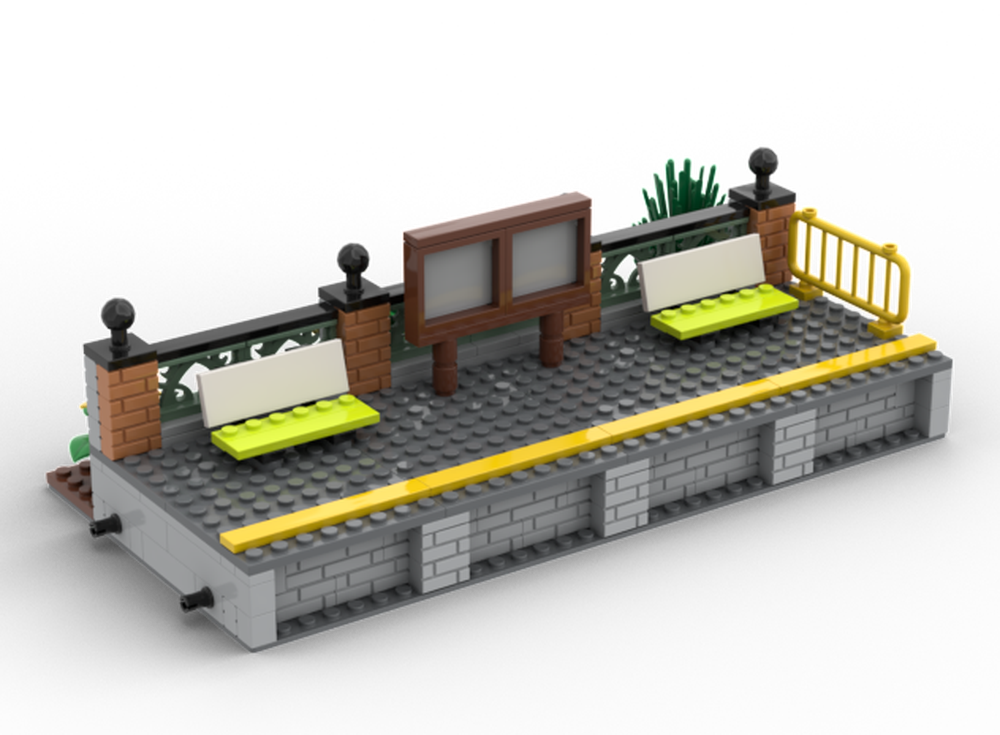 LEGO MOC Extension (2) for "Modular Train station" (MOC-188834) by ...